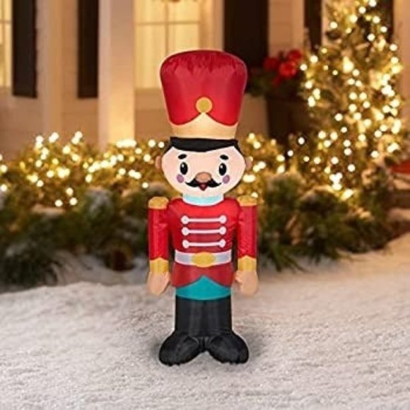 Holiday Time | Holiday | Holiday Time Toy Soldier Christmas Inflatable ...